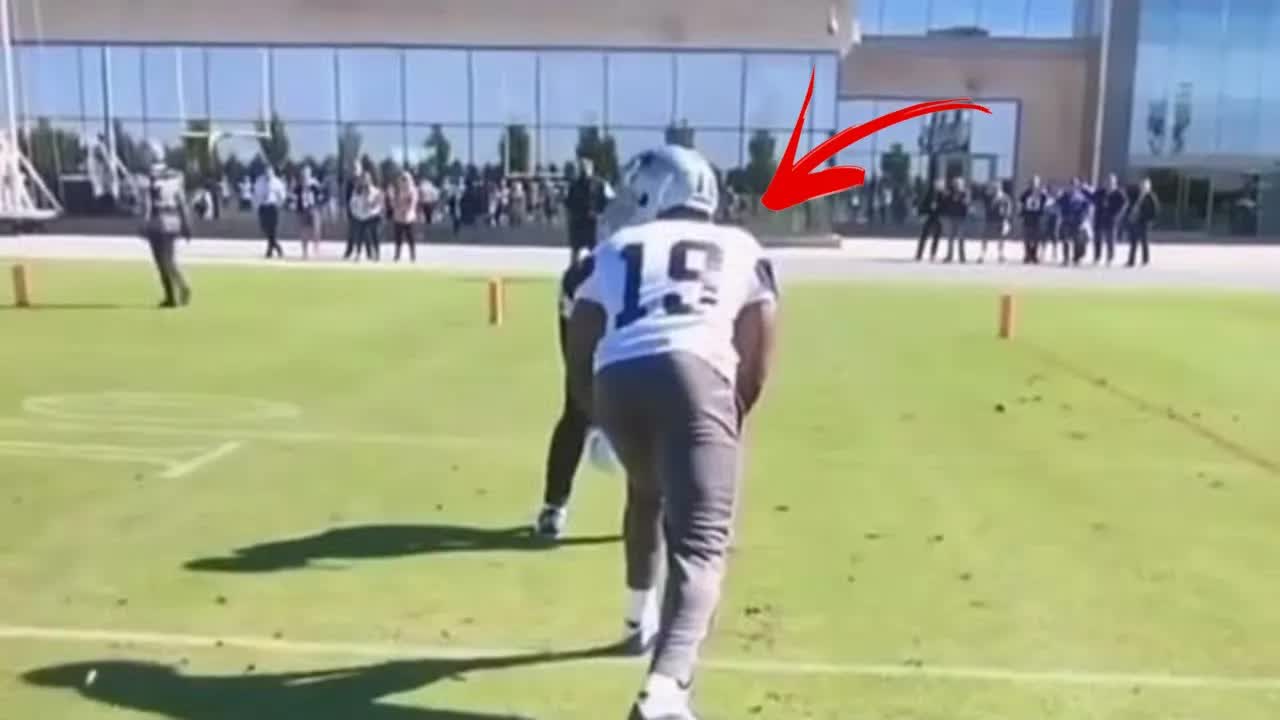 law nation sports: amari cooper crazy footwork vs defense