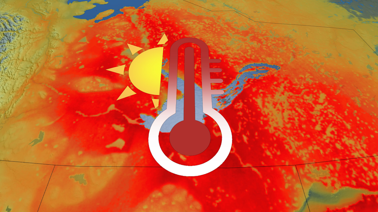 34°C: Record-breaking May temperatures reported near frozen lakes