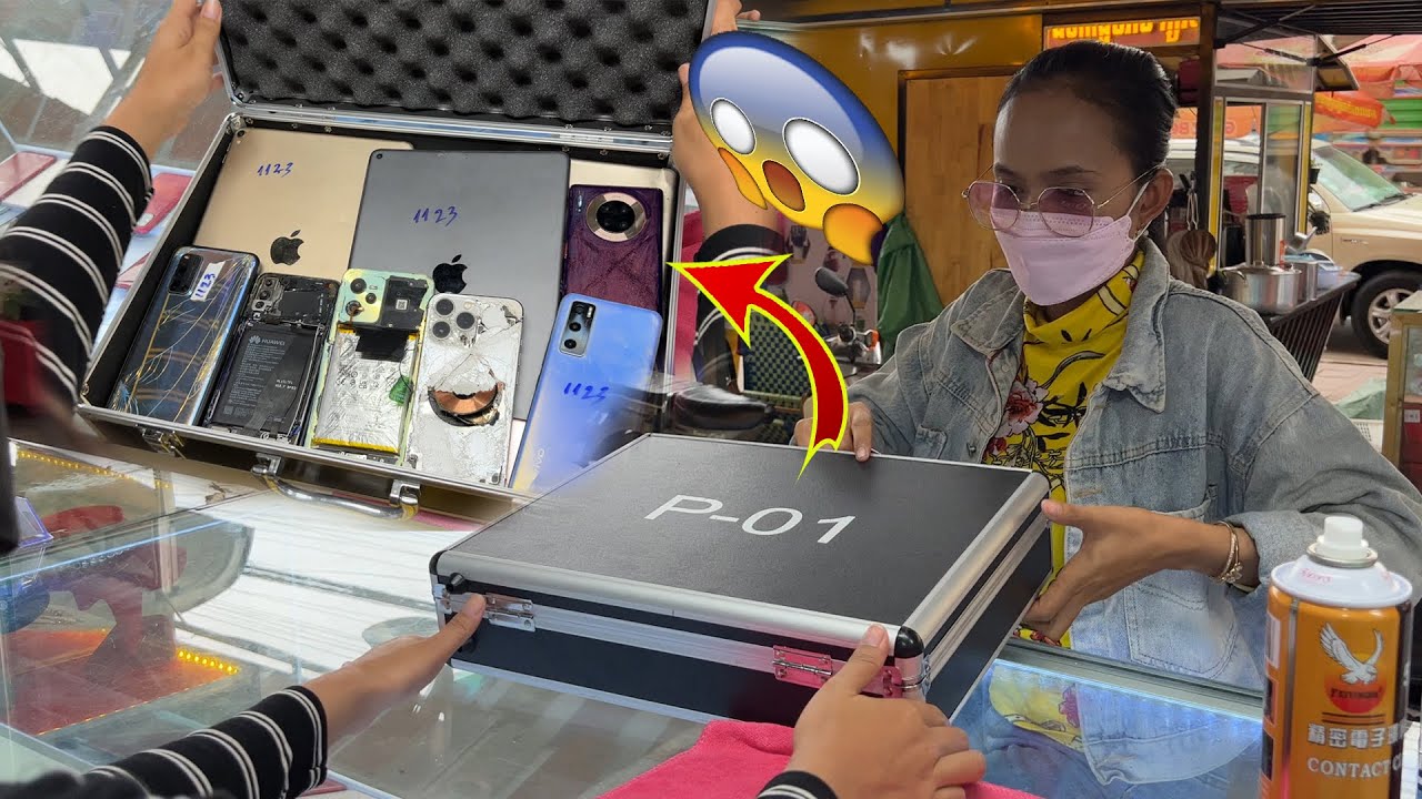 Wow...🤑😜 My fan !! So Many Destroyed iPad and Broken phone | Restore ...