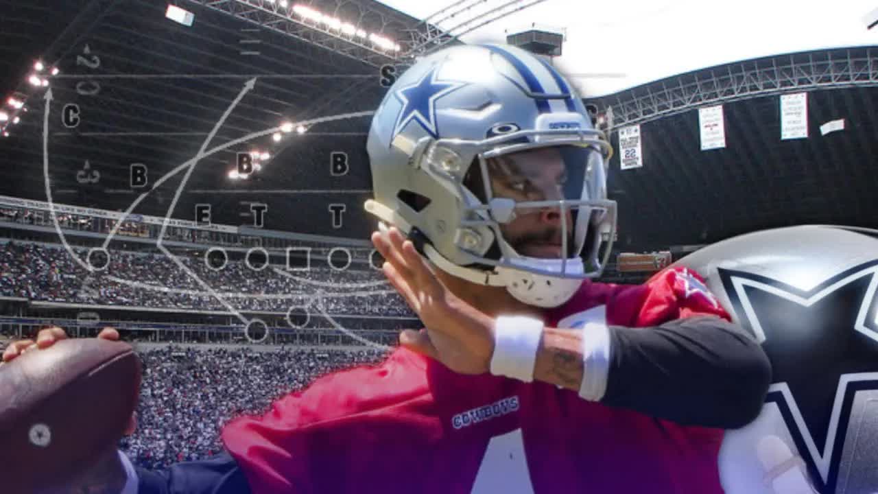 Law Nation Sports: dak prescott throwing again! cowboys practice film ...