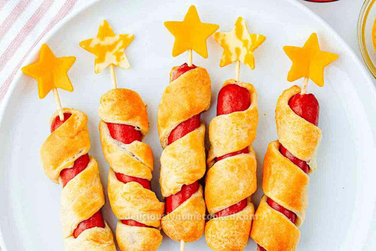4th of July firecracker hot dogs