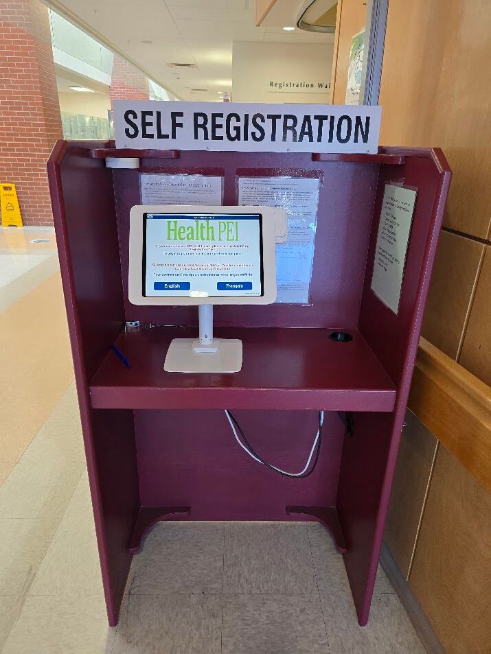More patients using self-registration kiosks at P.E.I.'s 2 main ...