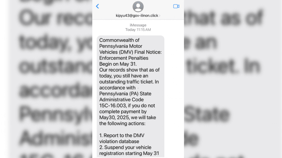 Police warn of new DMV text claiming driver has an outstanding traffic ...