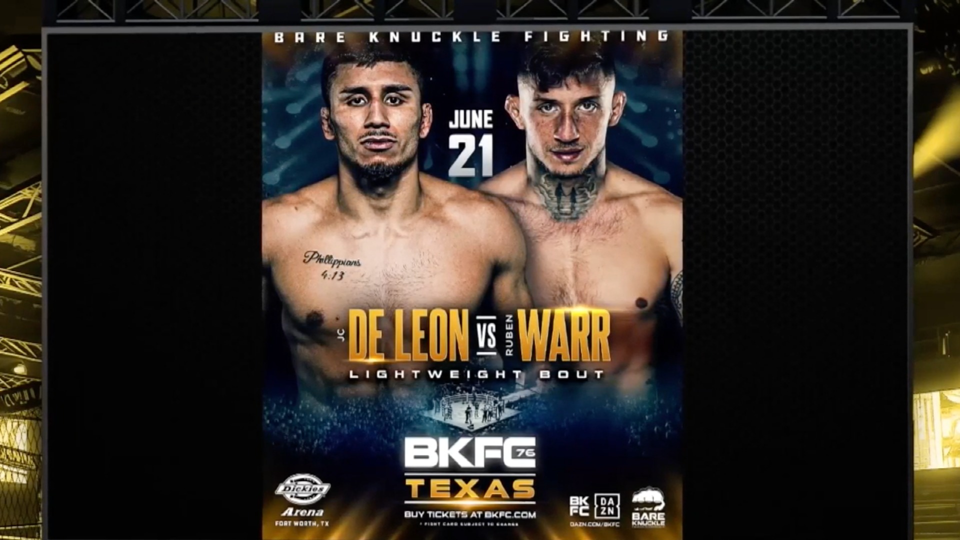 De Leon vs. Warr: Exciting BKFC Matchup Preview & Prediction