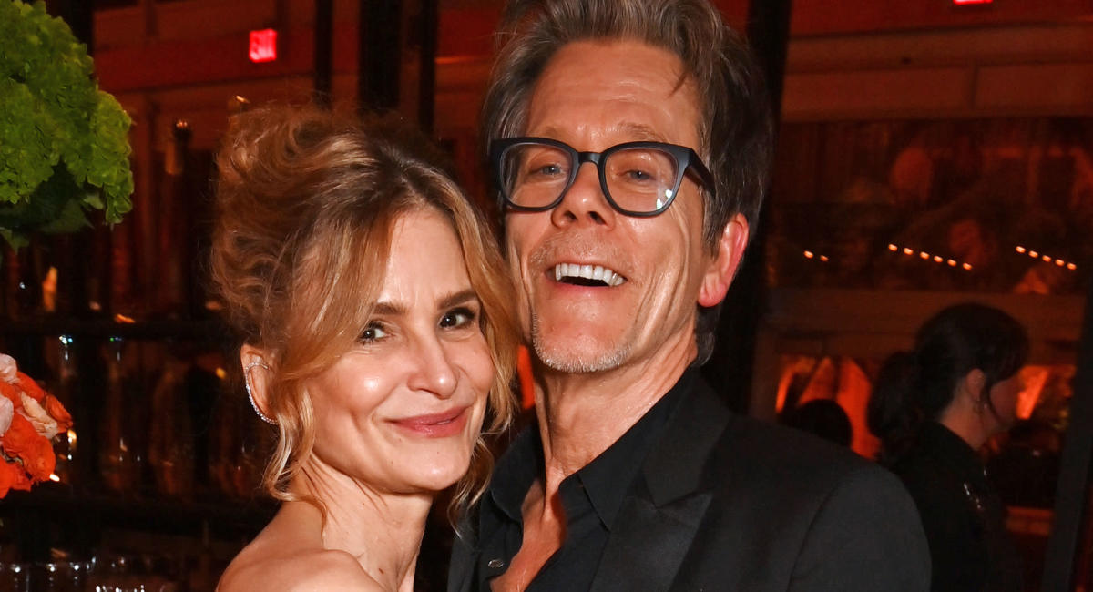Fans Can't Get Over Kyra Sedgwick's RBF in TBT Pic With Husband Kevin Bacon