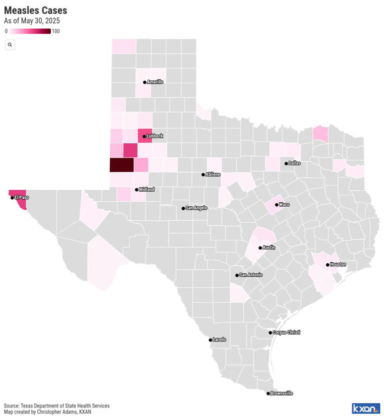 State declares deadly West Texas measles outbreak over after seven months