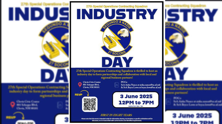 Special Operations Contracting Squadron to host Industry Day at Clovis ...