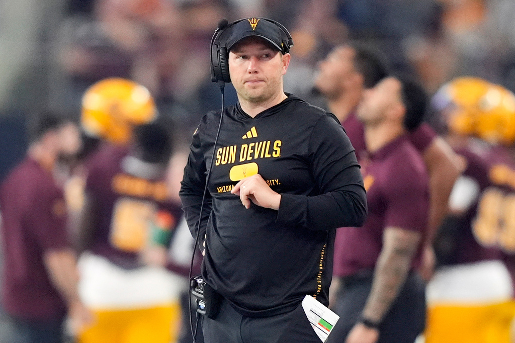 In college playoff debate, the Arizona St coach with everything to lose says he'll take his chances