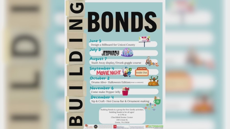 UT Extension Office hosting ‘Building Bonds’ family events throughout ...