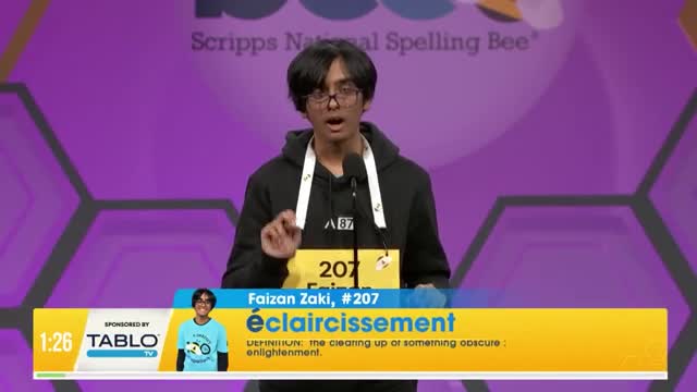 Watch as 13-year-old wins US National Spelling Bee crown with 15-letter ...