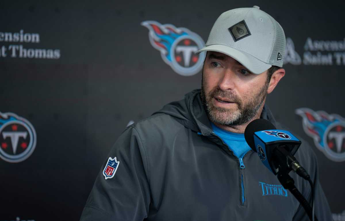 Titans HC Brian Callahan Provides Injury Update on Promising Rookie