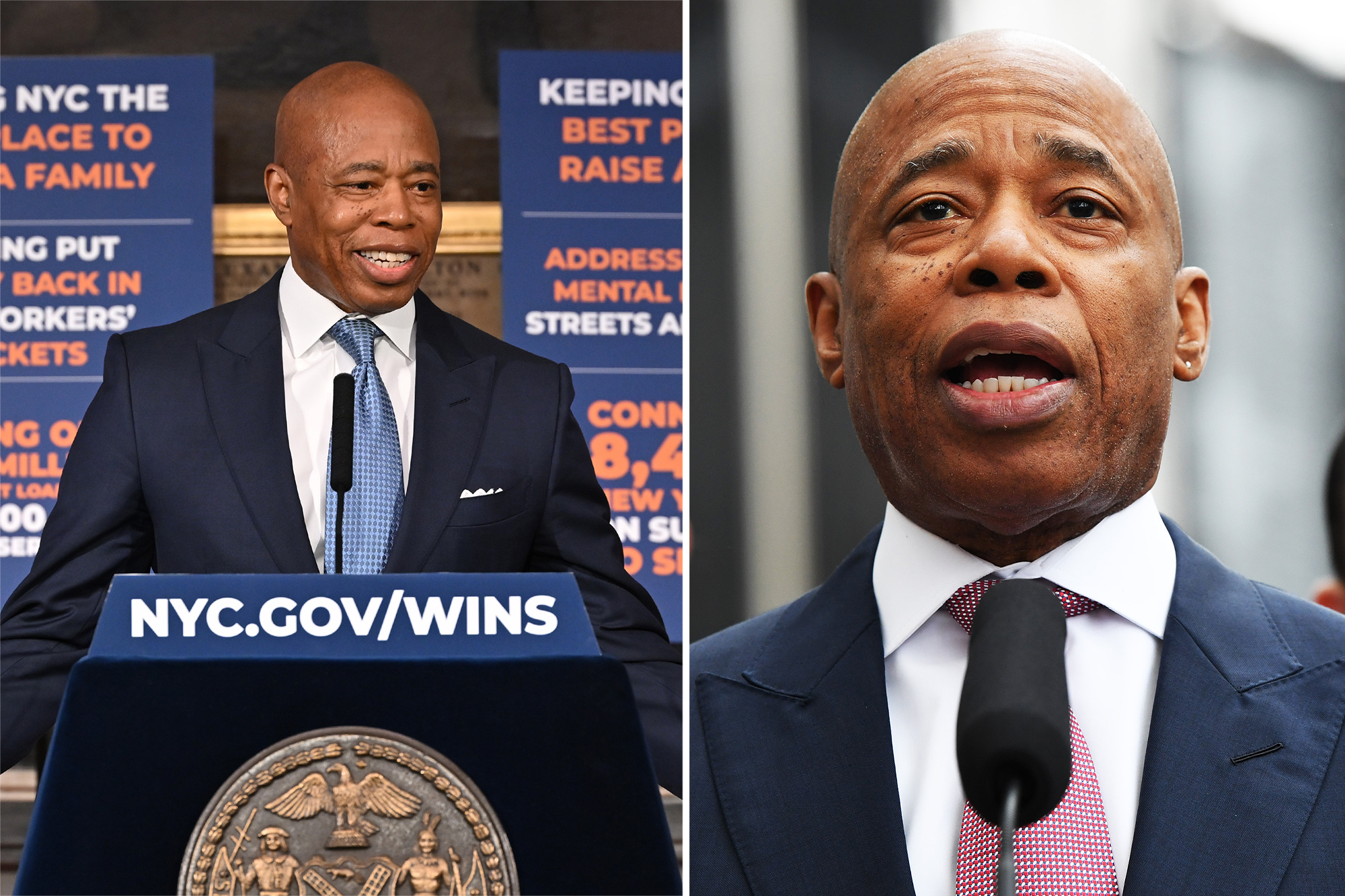 Eric Adams courts Big Apple Republicans in NYC mayoral race as fears ...
