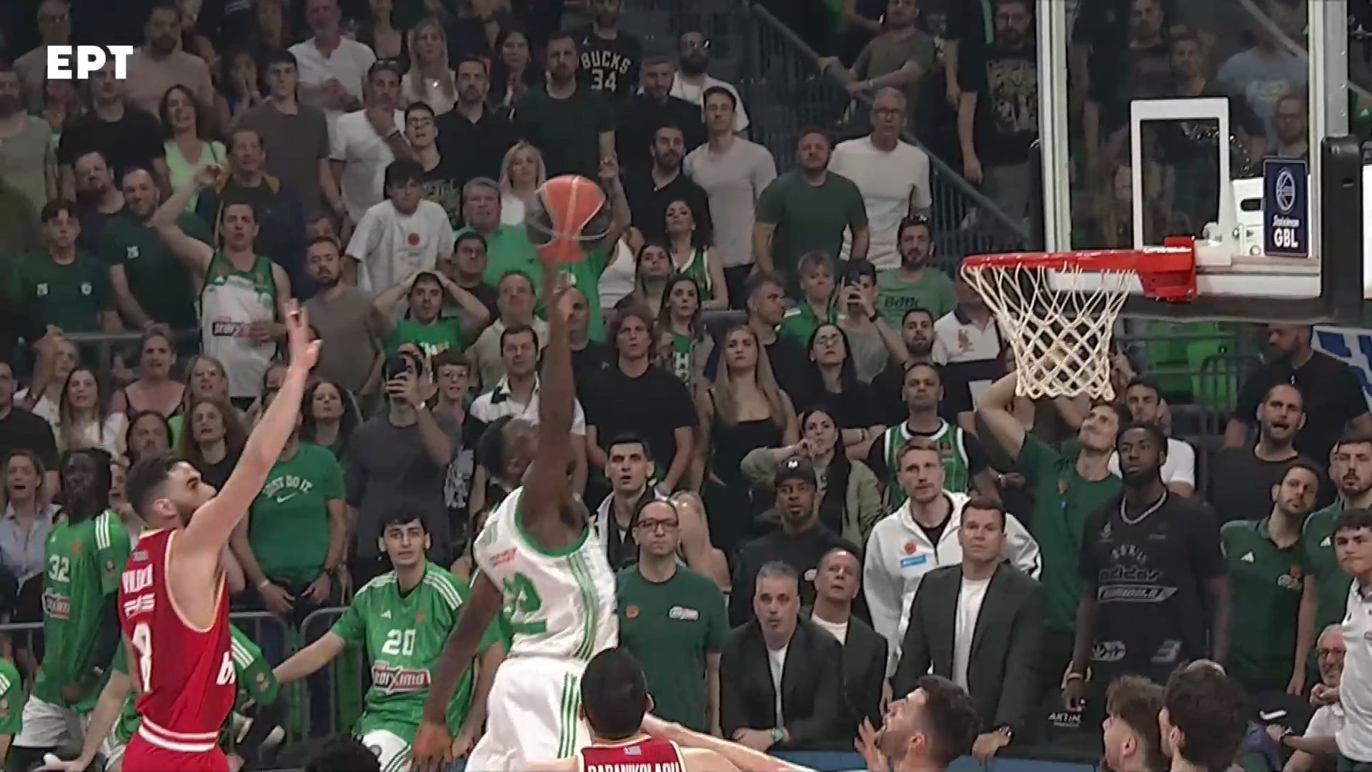 Παναθηναϊκός - Ολυμπιακός | Buzzer-beater follow του Γκραντ μετά το ...