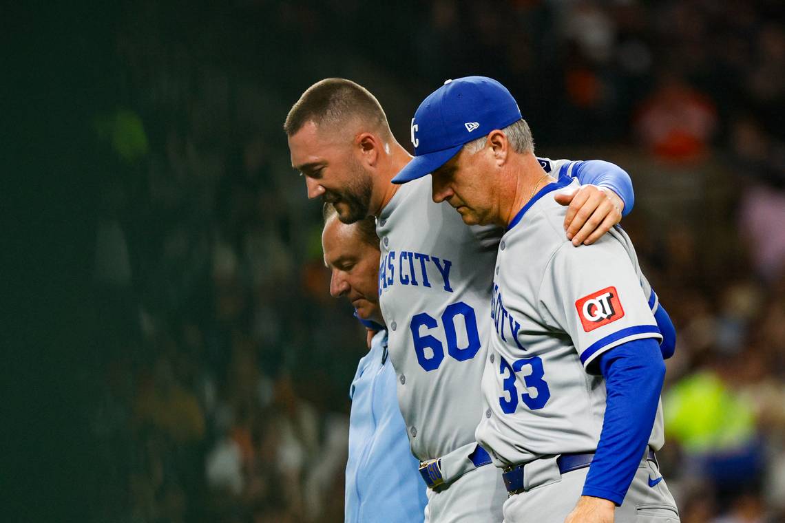 Royals send another key pitcher to injured list. The good news? One is ...