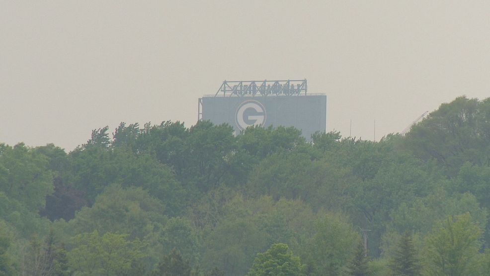 Poor air quality across Wisconsin due to Canadian wildfire smoke