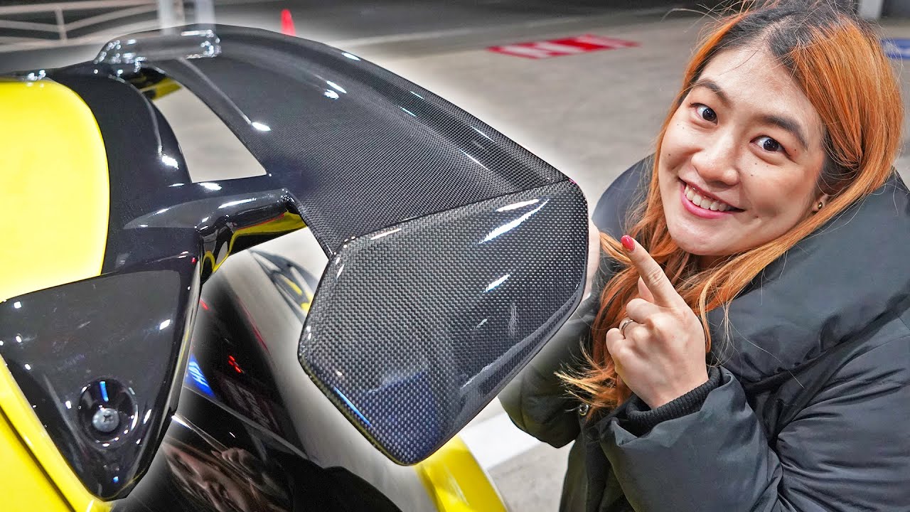 Surprising My Japanese Wife with Monster Sport Carbon GT Wing!