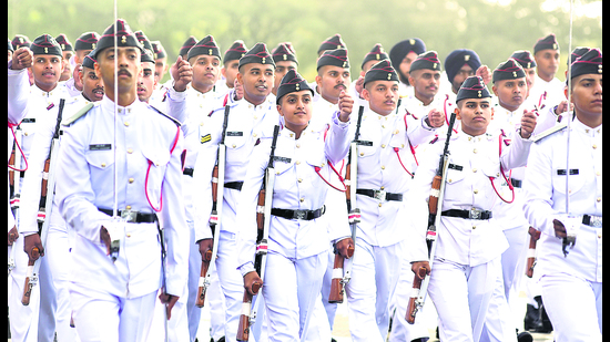 In a first, 17 female cadets take part in NDA parade