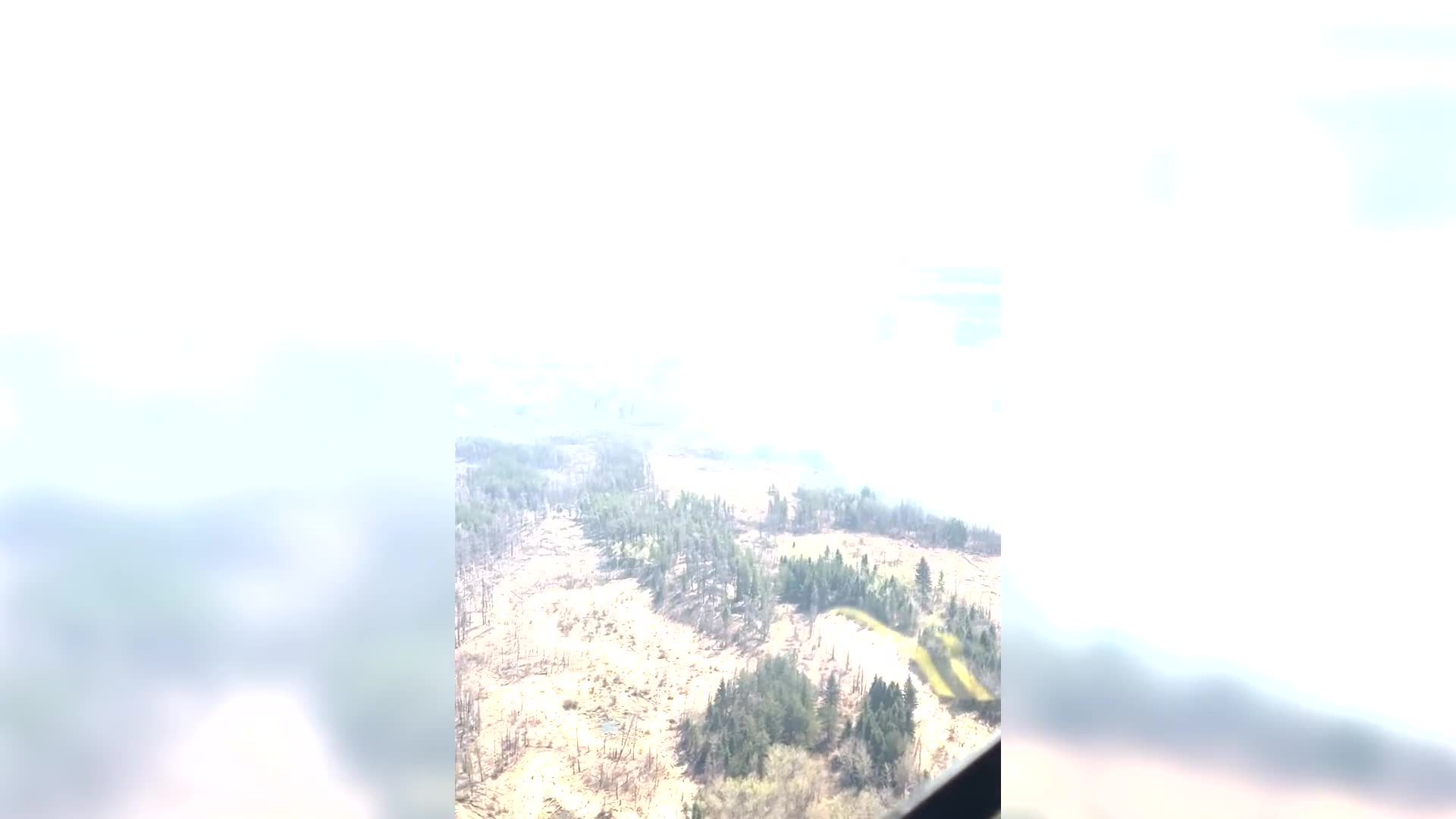 Provincial, local fire crews battle wildfires near Garden River, Sask.