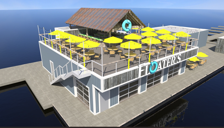 Floating restaurant with rooftop dining to replace Buoy's at ...