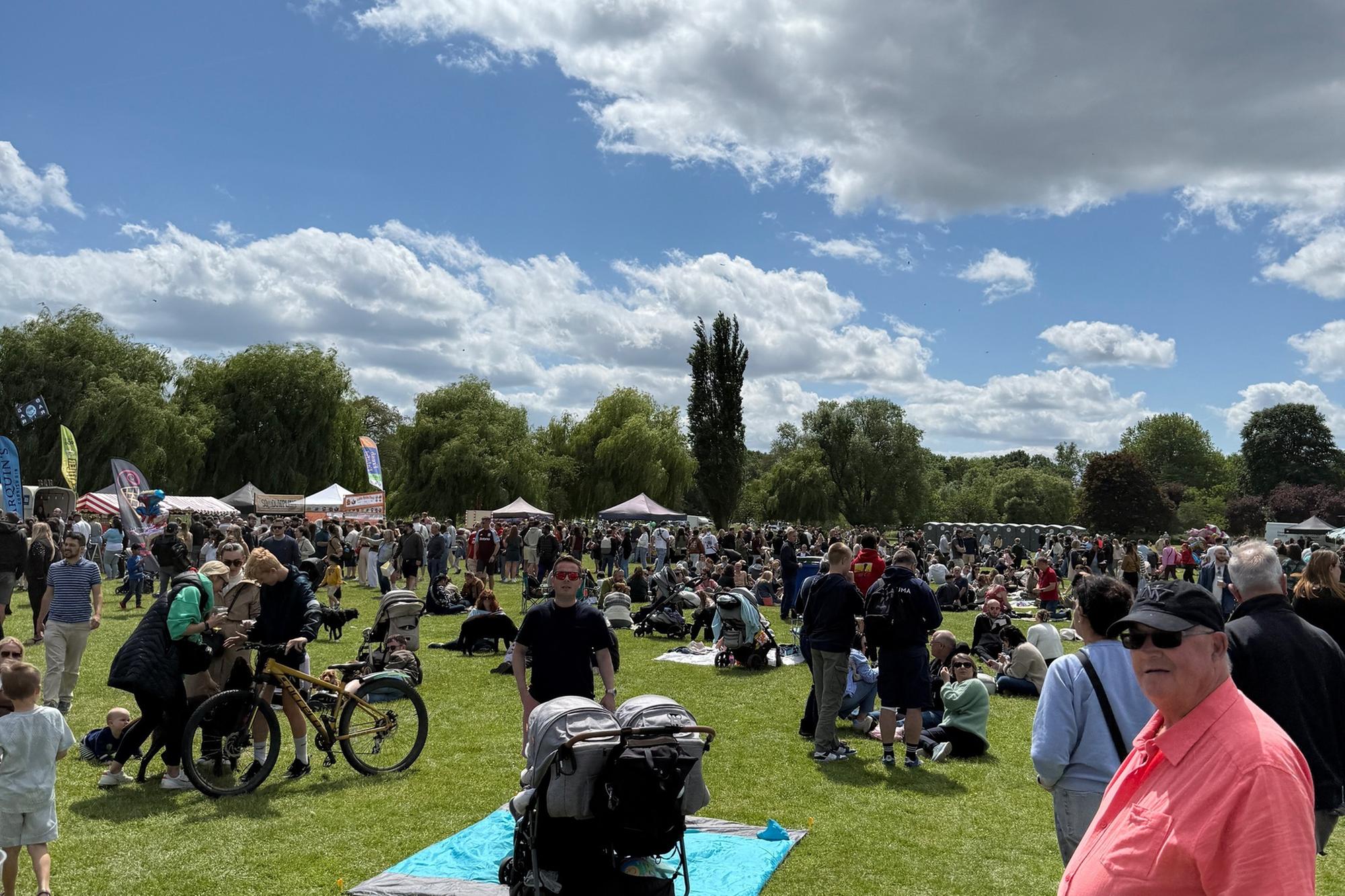 Warwick park praised for being 'ideal location' for town's annual food ...