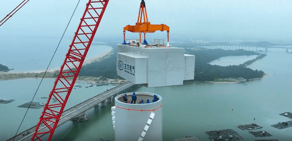 China Unveils World's Largest Offshore Wind Turbine With Hub Height Of ...