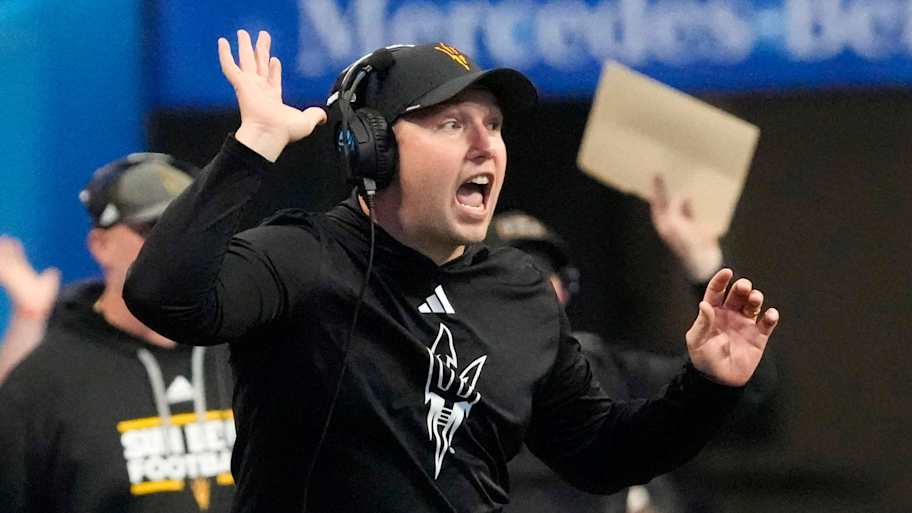 Arizona State's Kenny Dillingham Praises Sam Leavitt