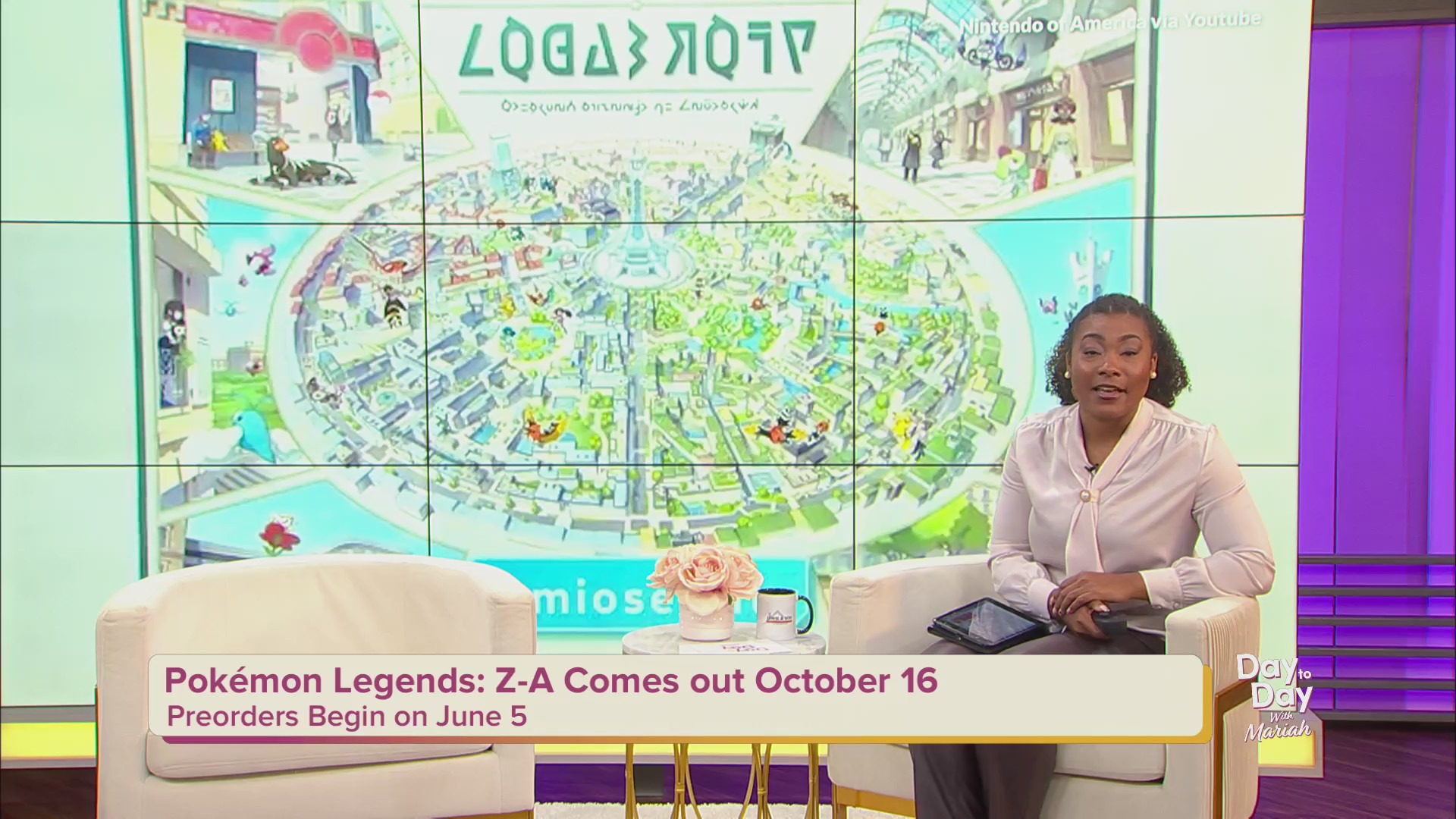 Pokémon Legends: Z-A Comes out October 16 | Day to Day with Mariah