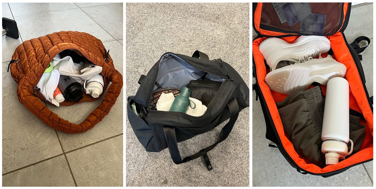 34 best gym bags for women, tested by the RW editors