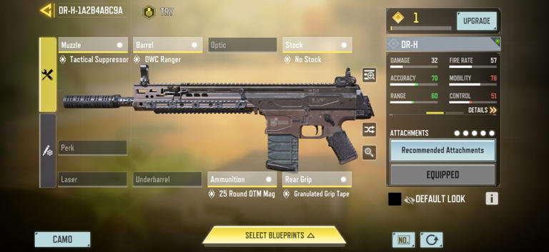Best DRH Loadout In COD Mobile Season 5 (2025)