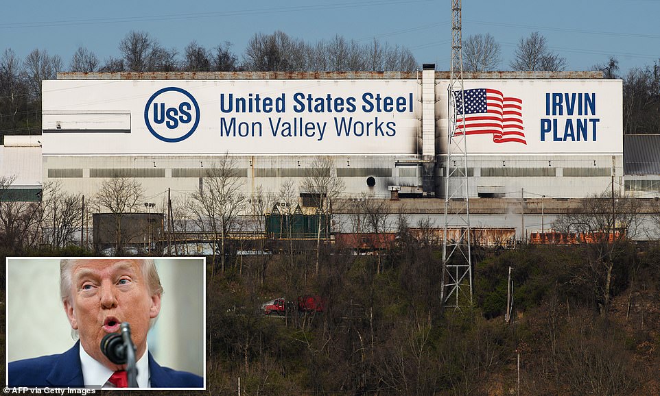 Trump heads to Pittsburgh to tout steel deal