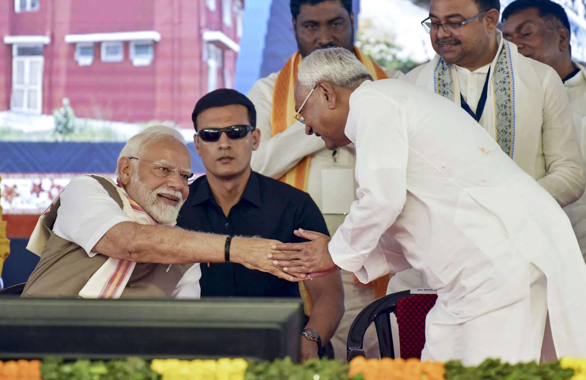 Bihar CM Nitish Kumar mixes PM Modi's name with Atal Bihari Vajpayee ...