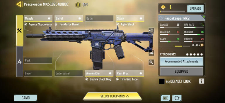 Best Peacekeeper MK2 Loadout For COD Mobile Season 5 (2025)