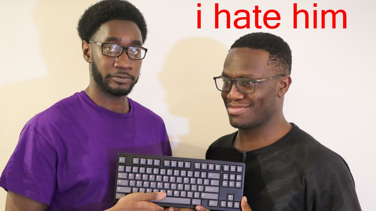 I built a keyboard with my little bro!