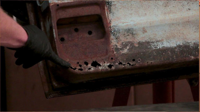 No-Weld Patch Repair: How To Fix Rust Without Welding Using POR-15 ...