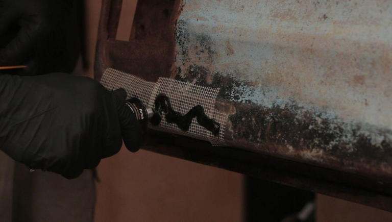 No-Weld Patch Repair: How To Fix Rust Without Welding Using POR-15 ...