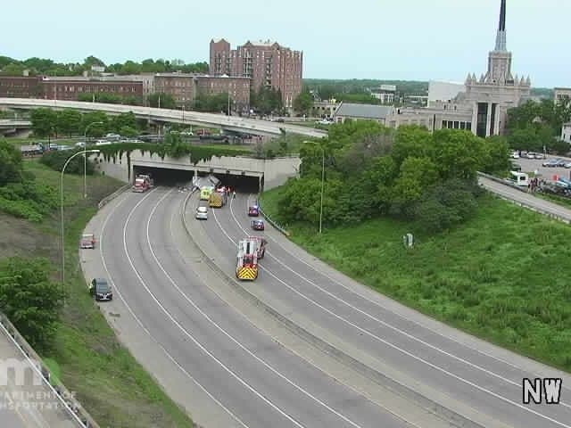 Semi Wrecked In Lowry Tunnel Crash, Complete I-94 Shut Down