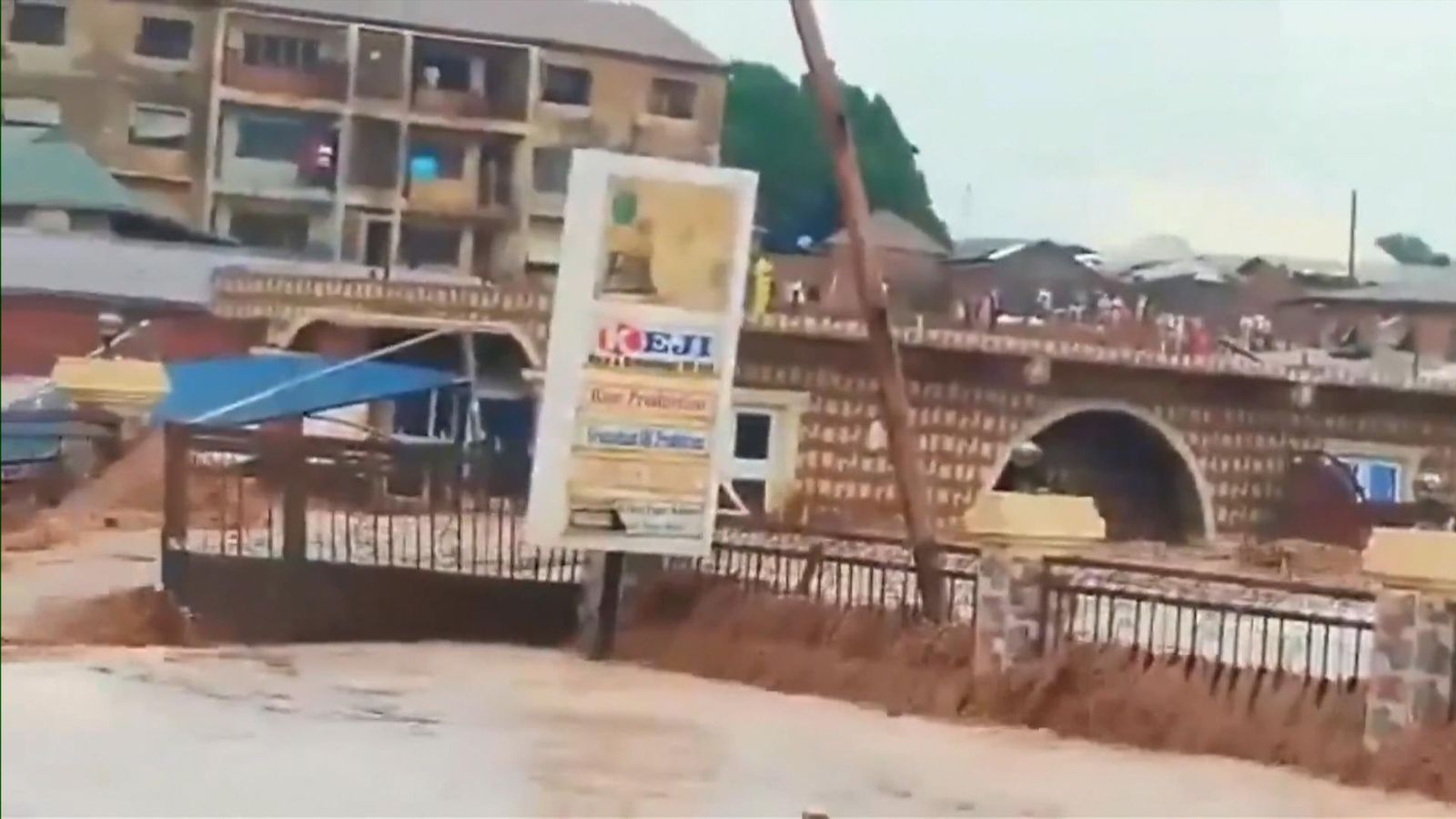 At least 110 dead after heavy flooding in Nigeria