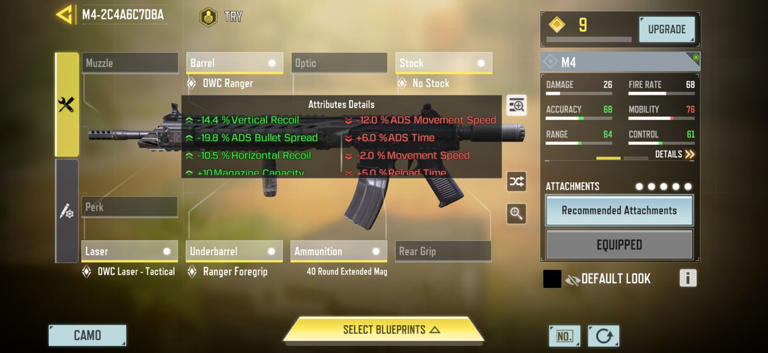 Best M4 Loadout For COD Mobile Season 5 (2025)