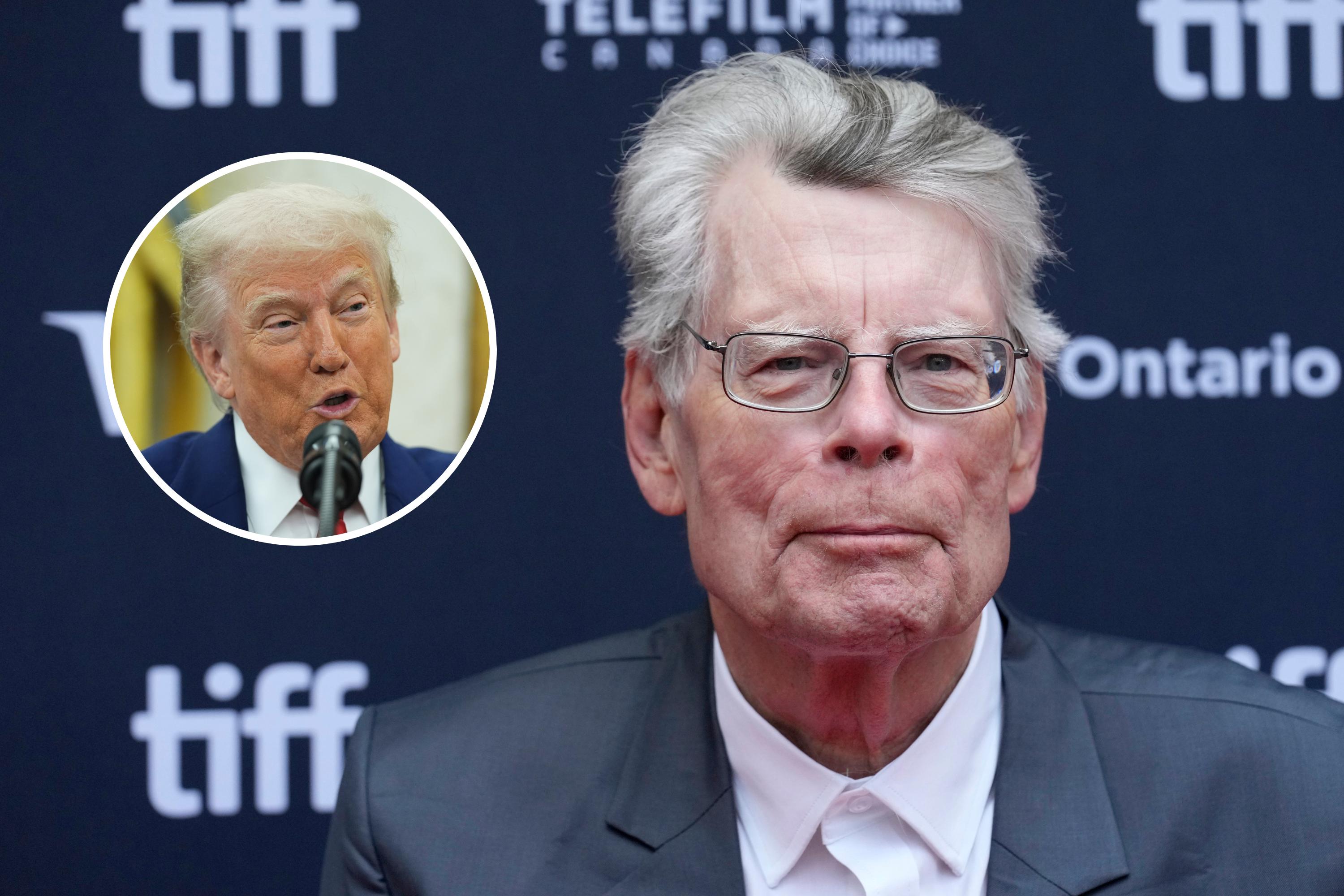 Stephen King's post trolling Donald Trump takes off online