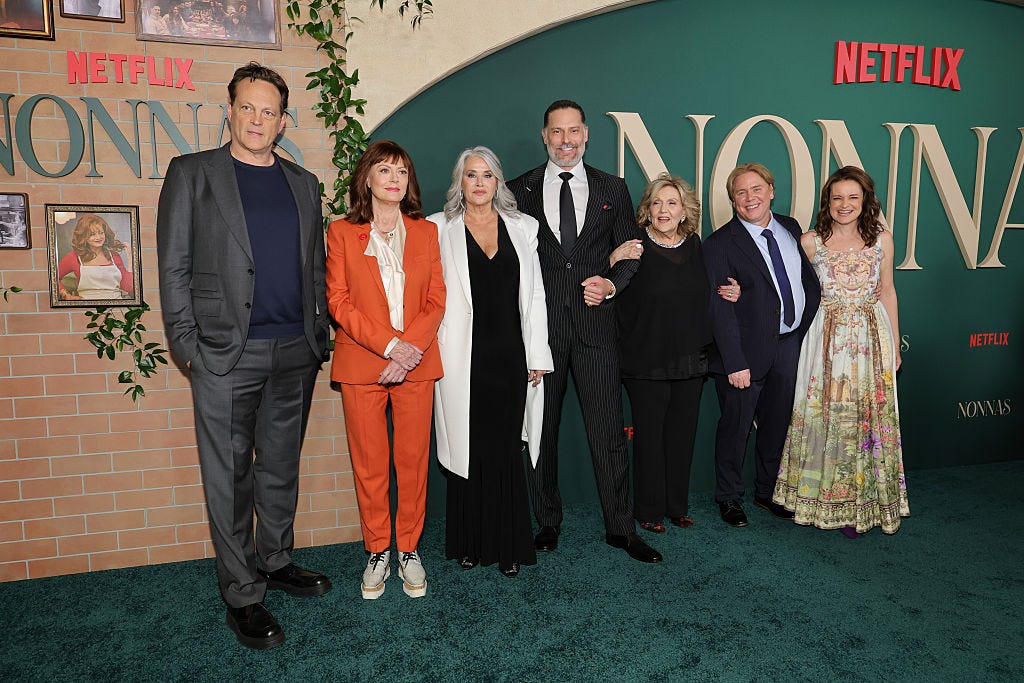 Joe Manganiello and director on smash hit movie 'Nonnas'