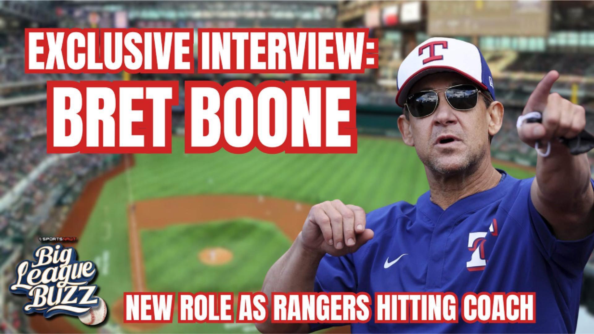 EXCLUSIVE: Bret Boone on Texas Rangers Role & Team Improvement