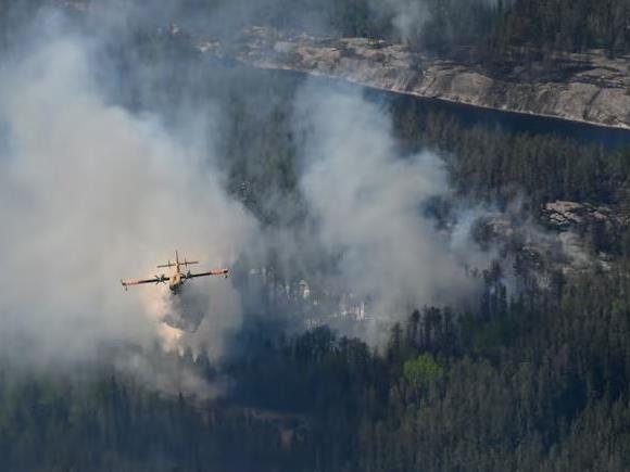 47 feux de forêt font rage dans le Nord-Ouest de l’Ontario