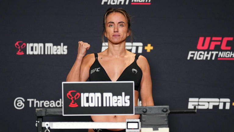 UFC Vegas 107 weigh-in results: Maycee Barber misses weight, 1 other ... UFC Vegas 107 weigh-in results: Maycee Barber misses weight, 1 other ...