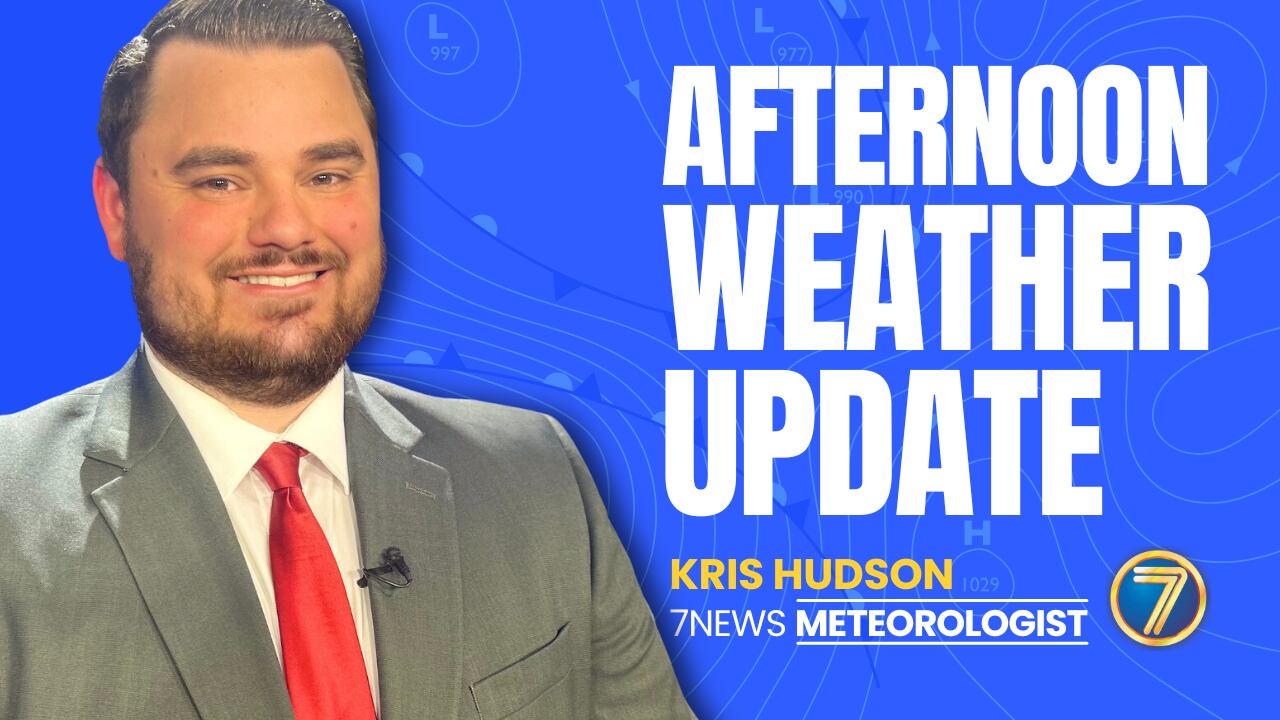 Showers and thunderstorms are expected this evening