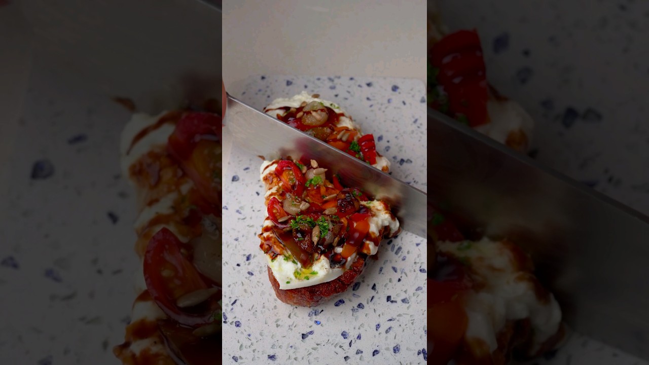 Red Pesto & Burrata Toast