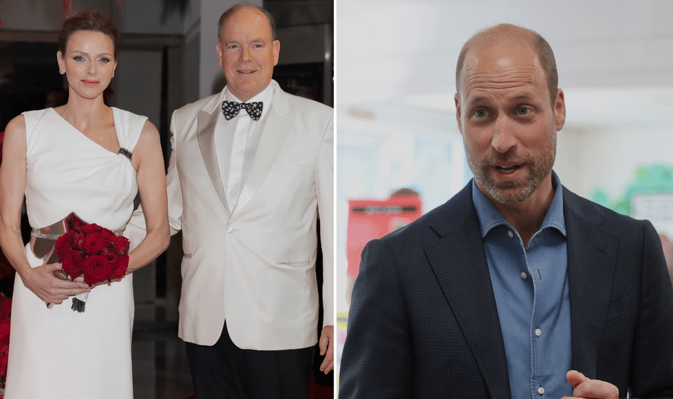 Charlene and Albert leave country ahead of Prince William meeting