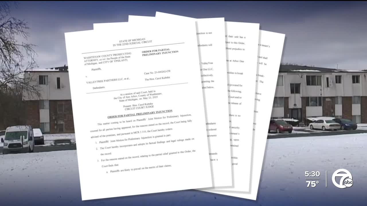 Judge issues court order that helps tenants at Arbor One apartments in ...