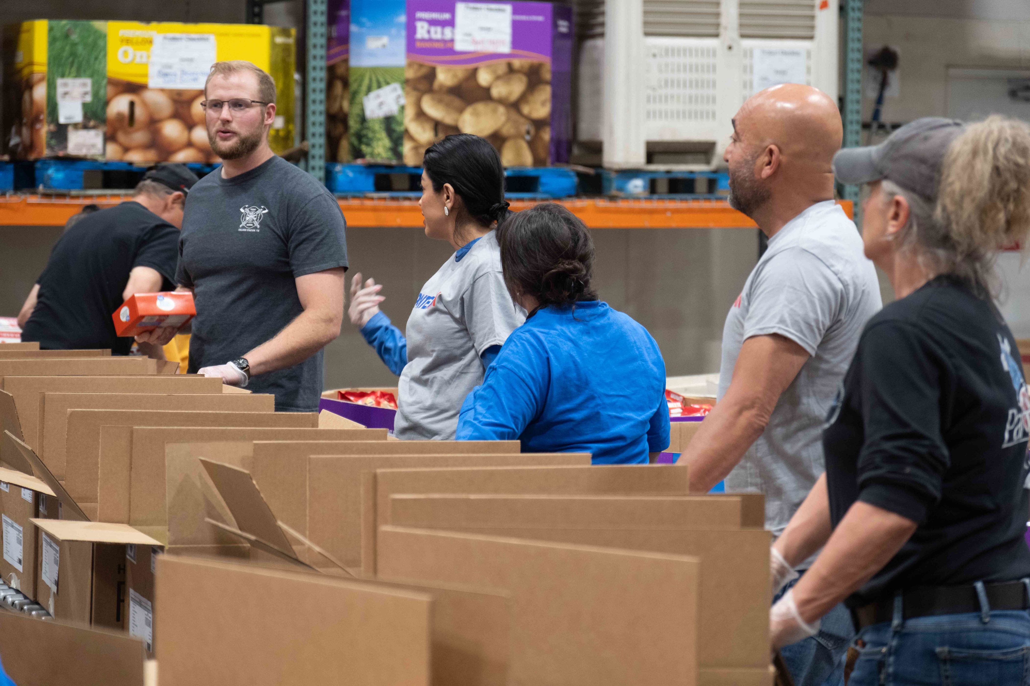 Pantex volunteers help Amarillo food bank meet rising summer demand