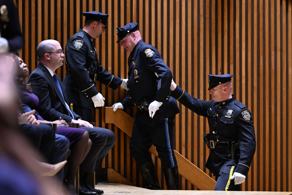 2 NYPD cops paralyzed in line-of-duty crashes promoted to second-grade ...