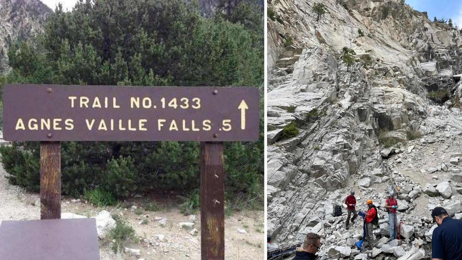 Deputies recover body of father who appeared to fall from cliff face of Colorado trail